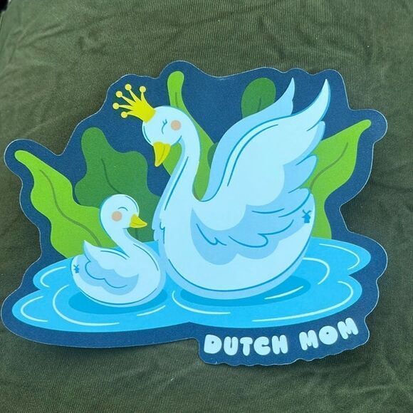 Dutch Bros | Wall Decor | New224 Dutch Bros Dutch Mom Swansticker | Poshmark